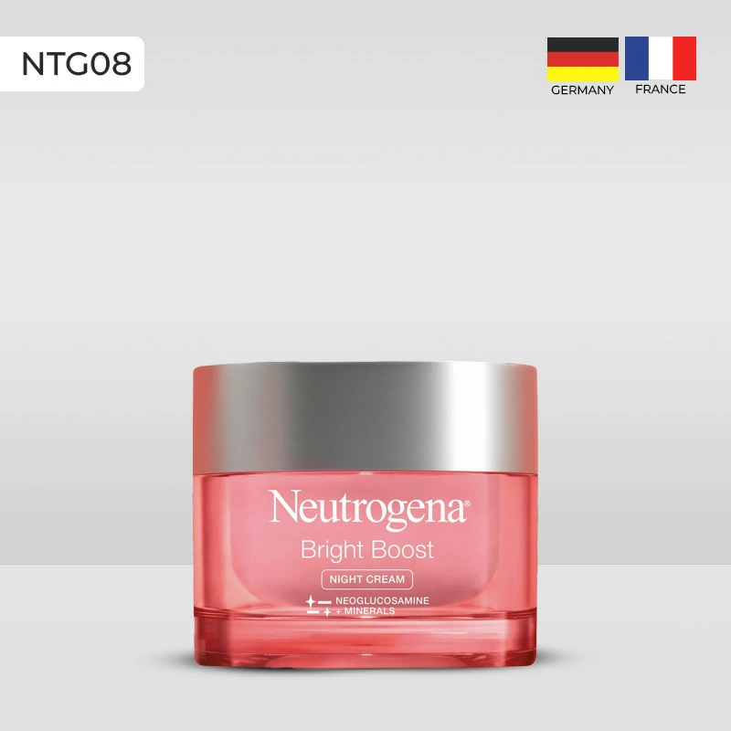 Neutrogena Bright Boost Night Cream | Radiant Skincare | Beauty Harbour.lk