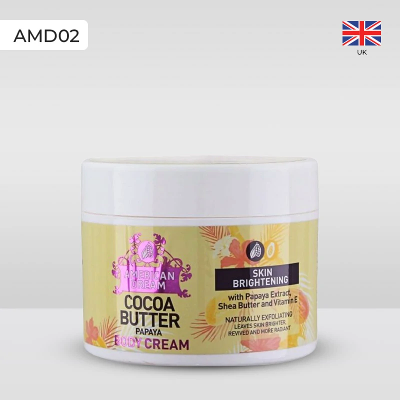 American Dream Cocoa Butter & Papaya Body Cream 500ml