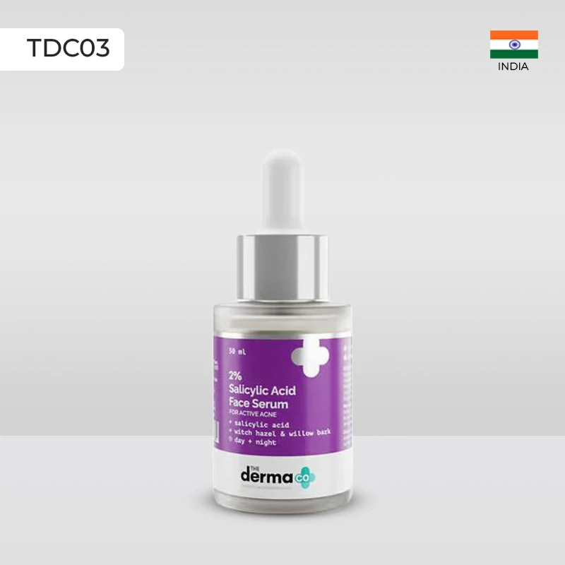 The Derma Co 2% Salicylic Acid Face Serum | Acne Marks 30ml