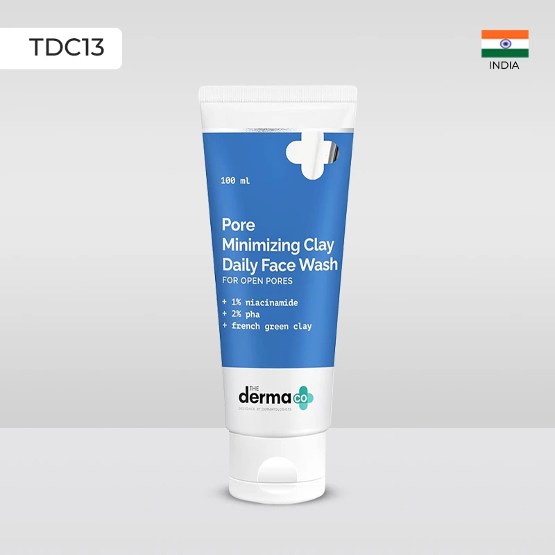 The Derma Co Pore Minimizing Clay Face Wash 100ml