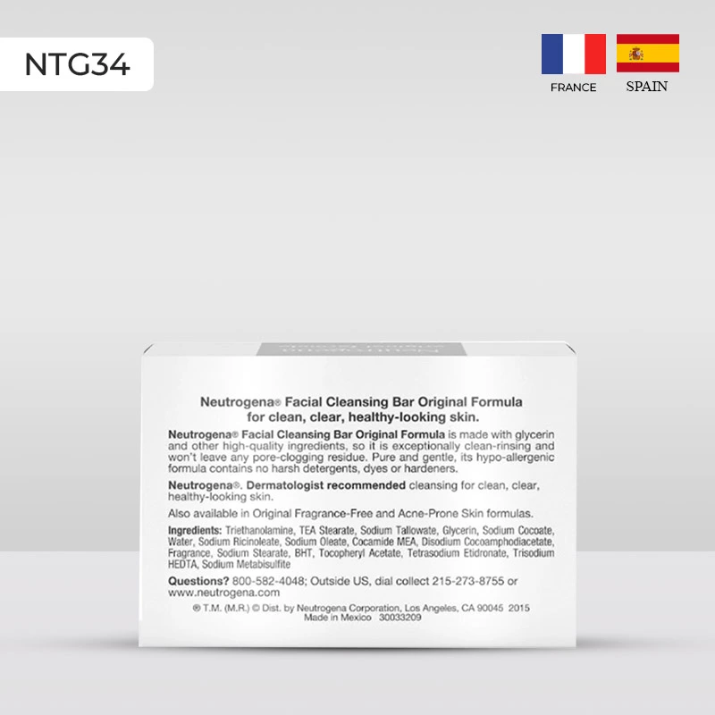 Neutrogena Transparent Facial Bar (Original) 99g
